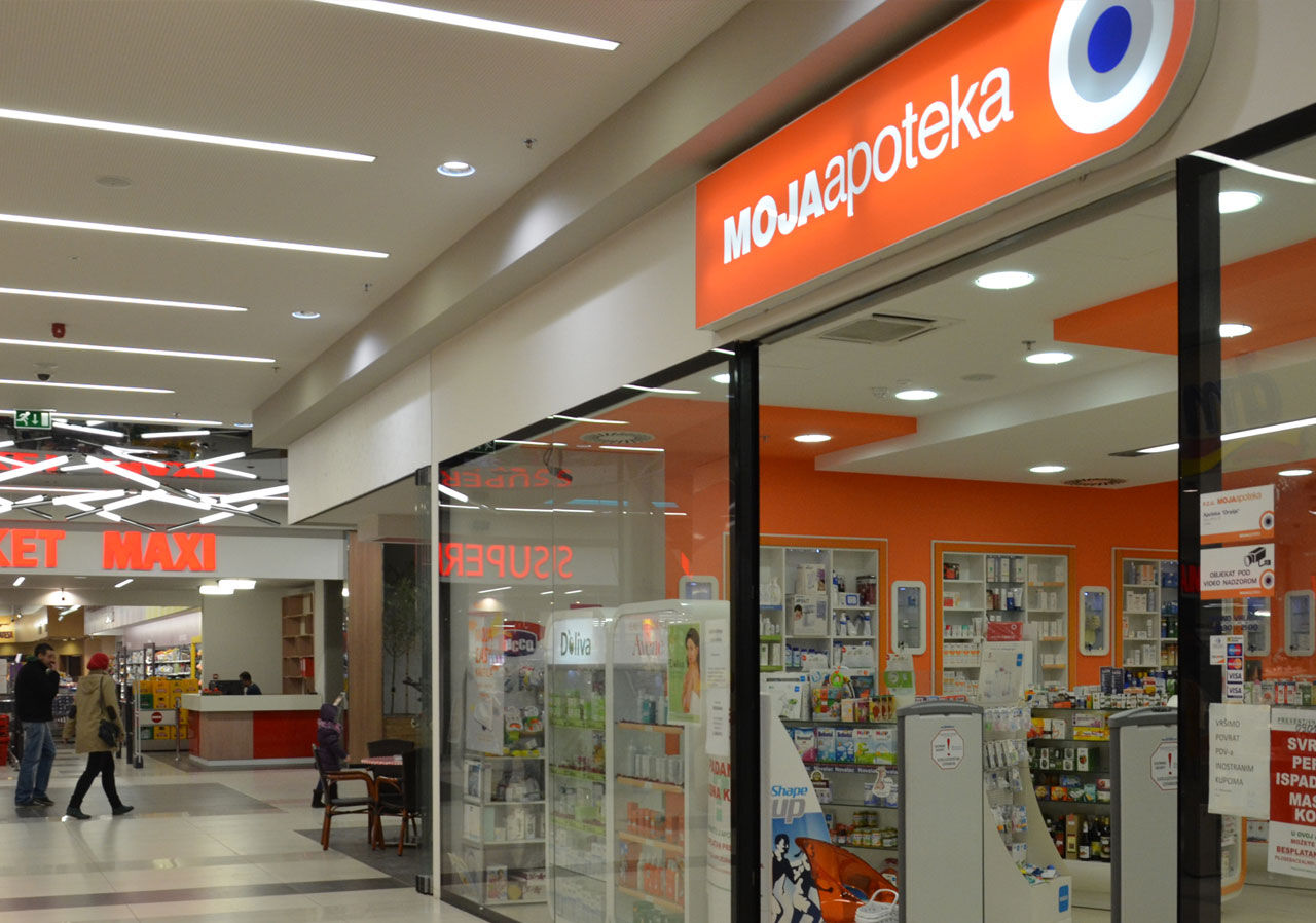 Moja apoteka–Ljekarna–TRGOVINE